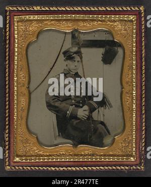 Unidentified sailor in Union naval officer's uniform. Liljenquist ...