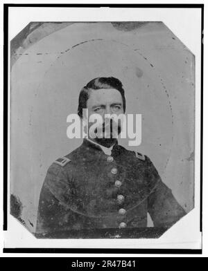 Unidentified Union officer, half-length portrait, facing front Stock ...