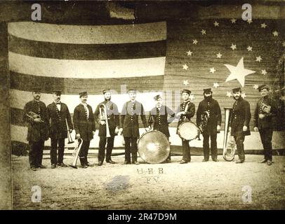 The Union Brass Band of Cape Elizabeth, established in the 19th century ...