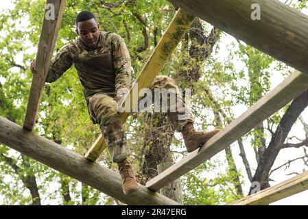 Texas Army National Guard Spc. Fernando Torres, 133rd Field Artillery ...