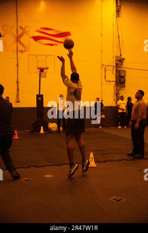 ATLANTIC OCEAN (March 8, 2023) Electrician's Mate 3rd Class Logan Bull ...