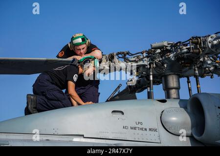 SINGAPORE (March 16, 2023) Aviation Structural Mechanic 3rd Class ...