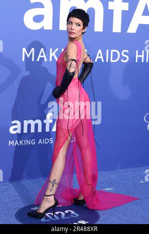 Halsey attends the amfAR Cinema Against AIDS gala during the 76th ...