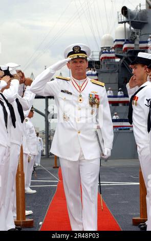 US Navy 7th Fleet change of command Stock Photo - Alamy