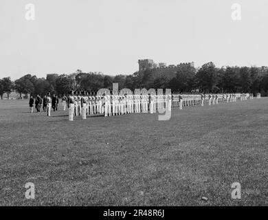 Full Dress Parade Inspection, West Point, N. Y., still image, Postcards ...