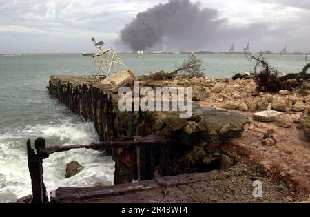 US Navy Damages incurred at U.S. Naval Forces Marianas from the effects ...