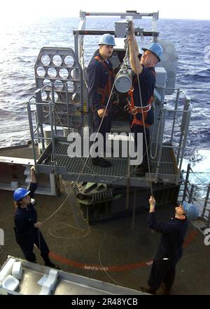 RIM-116A Rolling Airframe Missile (RAM) system, SILHOUETTE, U.S. navy ...