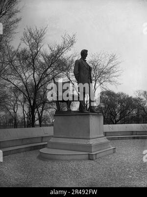 Lincoln statue, Lincoln Park, Chicago, Ill, Lincoln, Abraham,, 1809 ...