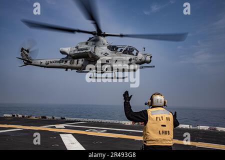 AT SEA, KOREA STRAIT (March 29, 2023) – U.S. Marine Corps Col. Samuel ...