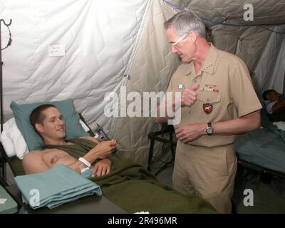 US Navy Adm. Gregory Johnson, Commander, U.S. Naval Forces Europe ...
