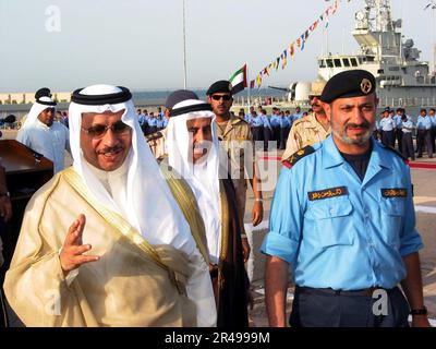 US Navy Kuwait's Commander of Naval Forces, Maj. Gen. Ahmad Al-Mulla ...