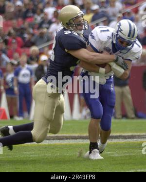 Quarterback Chance Harridge Stock Photo - Alamy