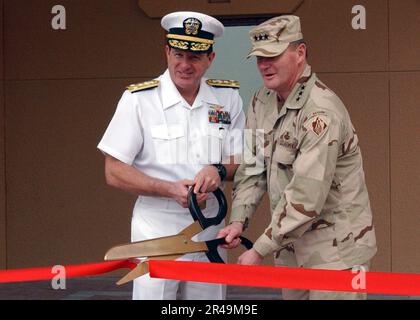 US Navy Vice Adm. David L. Brewer III, Commander, Military Sealift ...