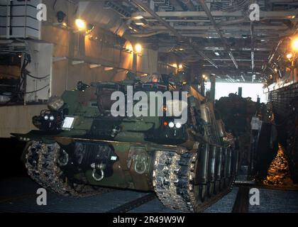 A Main Battle Tank Retriever vehicle assigned to the 24th Marine ...