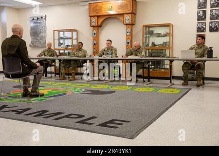 Army 2nd Lt. Michael Page, a platoon leader with 563rd Military Police ...
