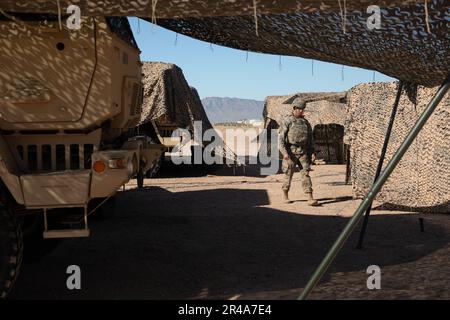 Spc. Jed Villamar with Headquarters and Support Company refuels a ...