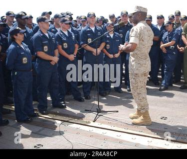 U.S. Marine Corps Sgt. Maj. Rafael Rodriguez, battalion sergeant major ...