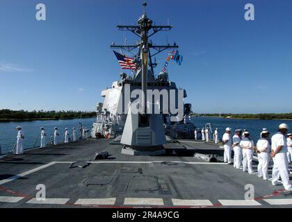 US Navy The Navy's newest guided-missile destroyer Pre-Commissioning ...