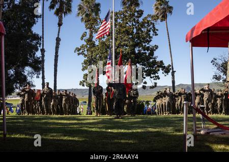 U.S. Marines Sgt. Maj. Fausto Cabrera, sergeant major of Combat ...