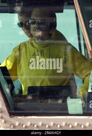 US Navy Cmdr. air boss, assigned aboard the Nimitz-class aircraft ...