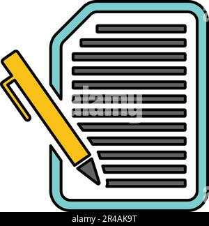 Article writing icon - Perfect use for designing and developing ...