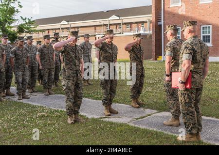 Lance Corporal Robert King, with the 24th Marine Expeditionary Unit ...