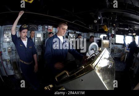 US Navy Master helmsman Stock Photo - Alamy