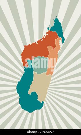 color map of Madagascar country Stock Vector Image & Art - Alamy