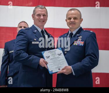 138th Fighter Wing holds a promotion ceremony for Col. Frank Horton ...