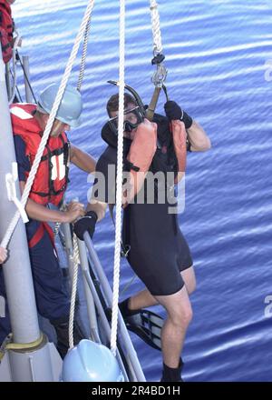 US Navy U.S. Navy rescue swimmer Stock Photo - Alamy