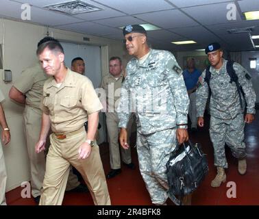 Lt. Gen. Russel L, Honore, commanding general, First Army, and a ...