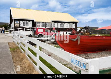 Falkland Islands. Stanley. Falkland Islands Museum Stock Photo - Alamy