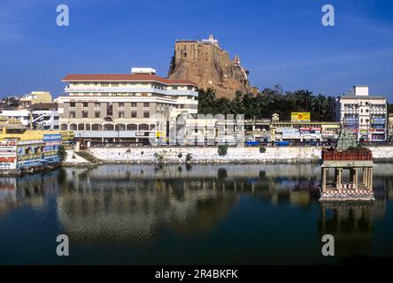 Rock Fort Malaikottai historic fortification in Tiruchirapalli ...