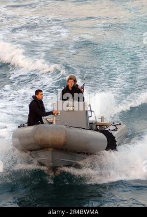 US Navy A visit, board, search and seizure (VBSS) team from the ...