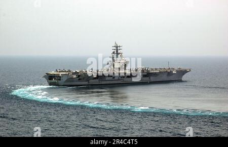 US Navy At the completion of flight operations, one of the four steam ...