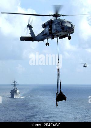 SH-60B Seahawk helicopters, assigned to Helicopter Anti-Submarine ...