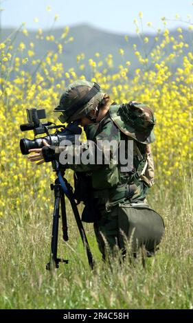 US Navy U.S. Navy Photographer's Mate 2nd Class assigned to Combat ...