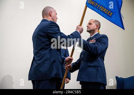 Capt. Joey Morlock assumes command of the 124th Security Forces ...