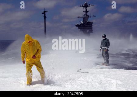 afff, aircraft carrier, Board of Inspection and Survey, Damage Control ...