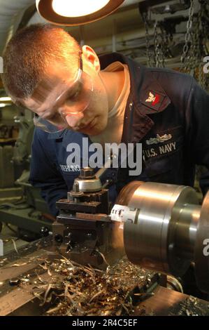 US Navy Machinery Repairman 2nd class, the plotter in Damage Control ...