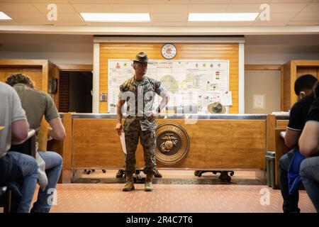 New Recruit Haircuts. Boot Camp (2 of 9) Clip Joint - A Recruit sweeps ...