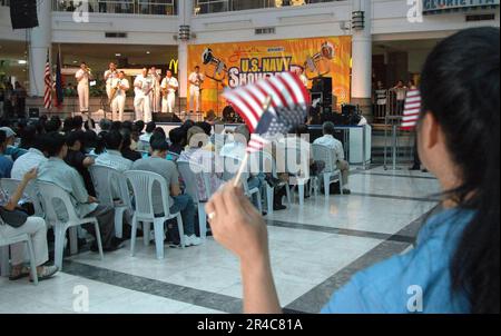 US Navy USNS Mercy Humanitarian Deployment to South East Asia Stock ...