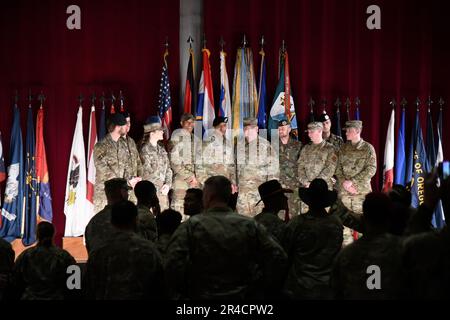 U.S. and multinational Soldiers assigned to various units within U.S ...