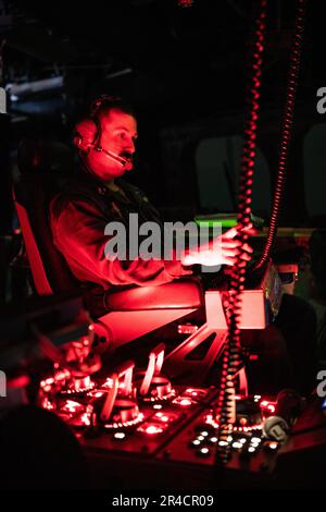 NATUNA SEA (Mar. 27, 2023) Aviation Electronics Technician 1st Class ...