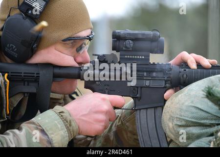 U.S. Army Sgt. Christian Hernandez with U.S. Army Garrison Rheinland ...