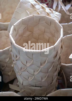 Pandanus woven handicrafts come from Maumere, East Flores, East Nusa ...
