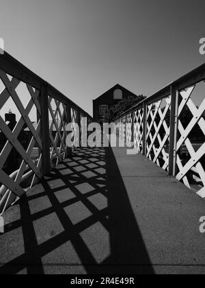 Redruth Station Footbridge Stock Photo - Alamy
