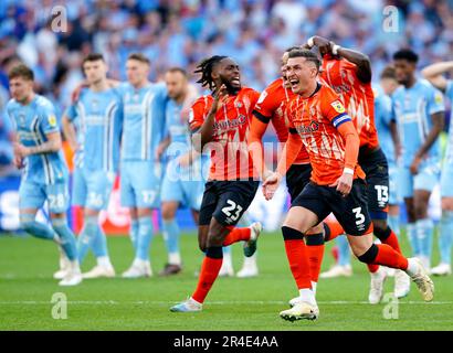 Dan Potts, Luton Town Stock Photo - Alamy