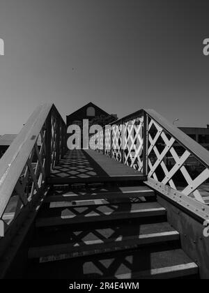 Redruth Station Footbridge Stock Photo - Alamy