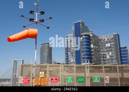 Falcon Wharf and London Heliport, Lombard Road, Battersea, London, SW11 ...